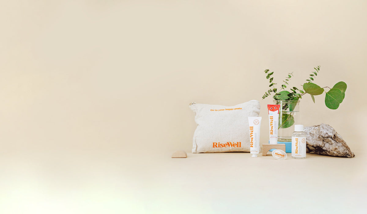 RiseWell Natural Travel-Sized Oral Care | TSA-Approved