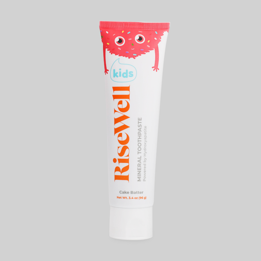 Natural Kids Toothpaste | Birthday Cake Toothpaste | RiseWell