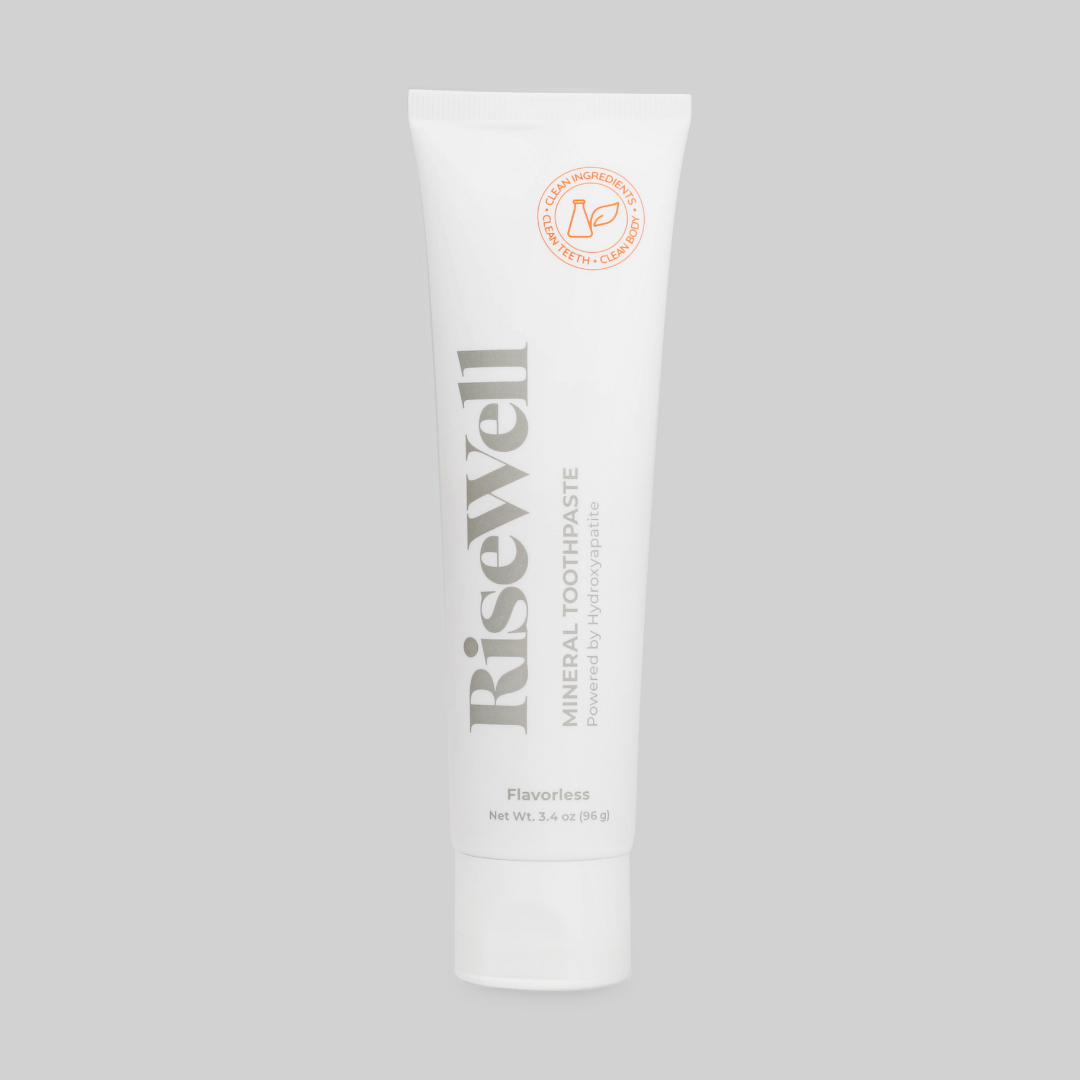 RiseWell Flavorless Mineral Toothpaste | Gentle & Effective Toothpaste