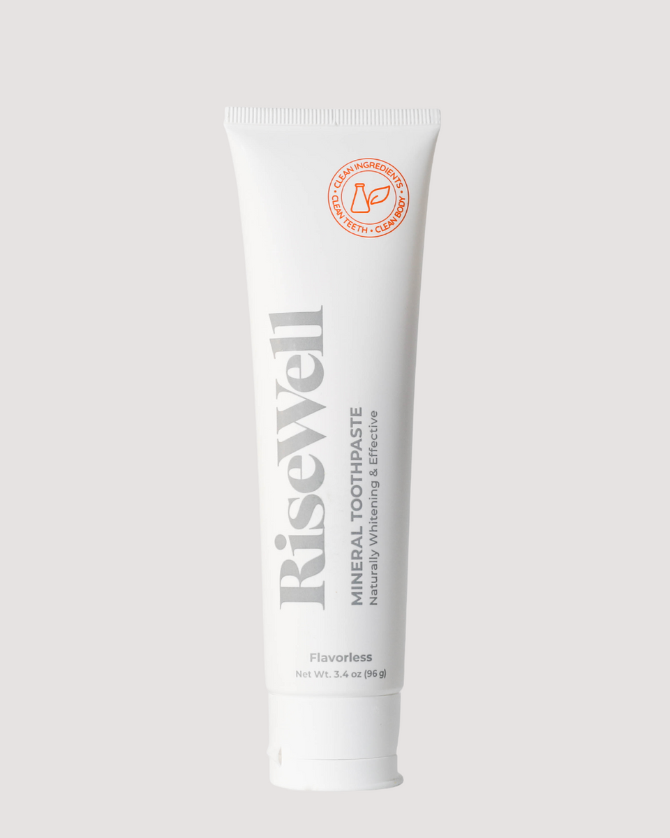 RiseWell Flavorless Mineral Toothpaste | Gentle & Effective Toothpaste