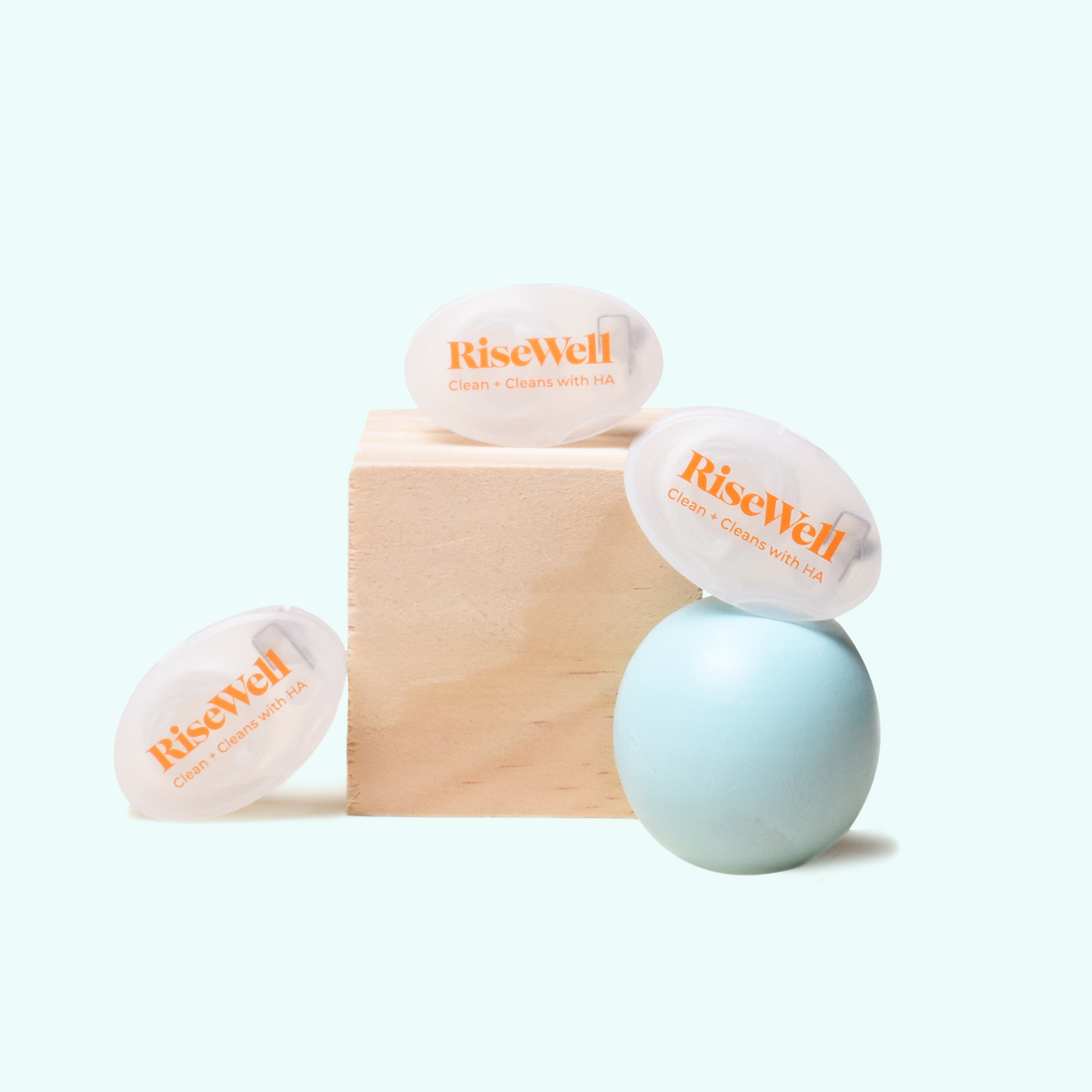 RiseWell Travel Scrubby Floss | TSA-Approved & Teflon-Free Floss