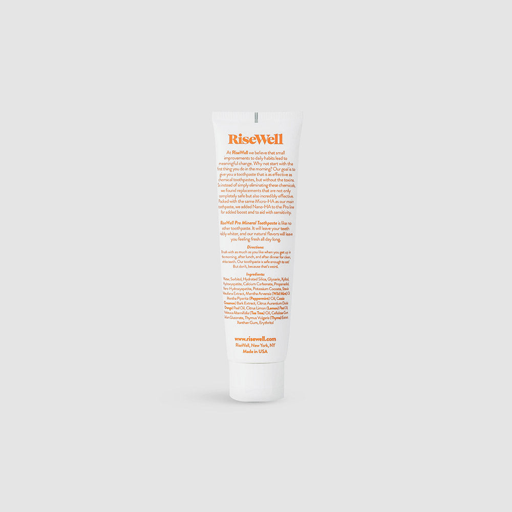 PRO Mineral Toothpaste – RiseWell